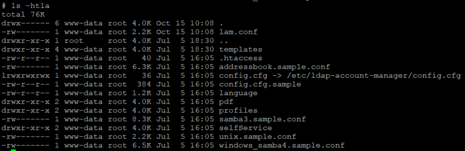 LDAP Account Manager (LAM) のDockerコンテナの設定を永続化する | taiyakon